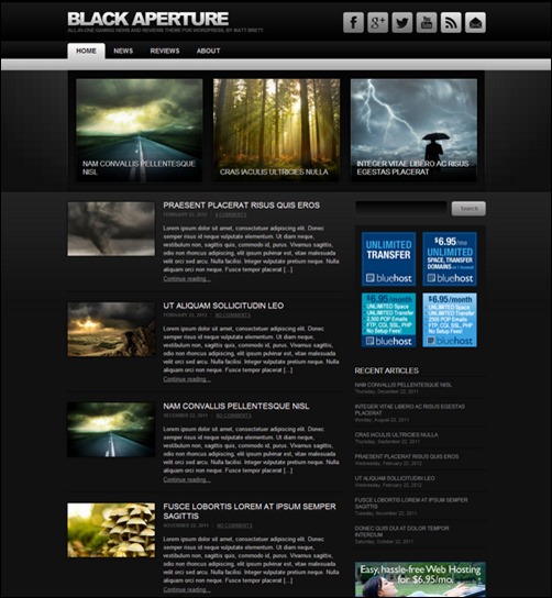 45+ Excellent Dark WordPress Themes - Want Your Website to ROCK?